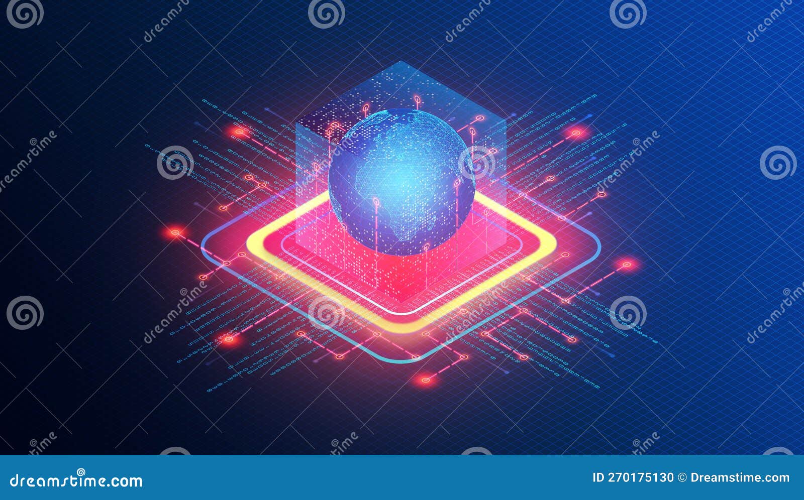 Distributed Computing and Data Distribution Service Concept - 3D ... Distributed Computing and Data Distribution Service Concept - 3D ...