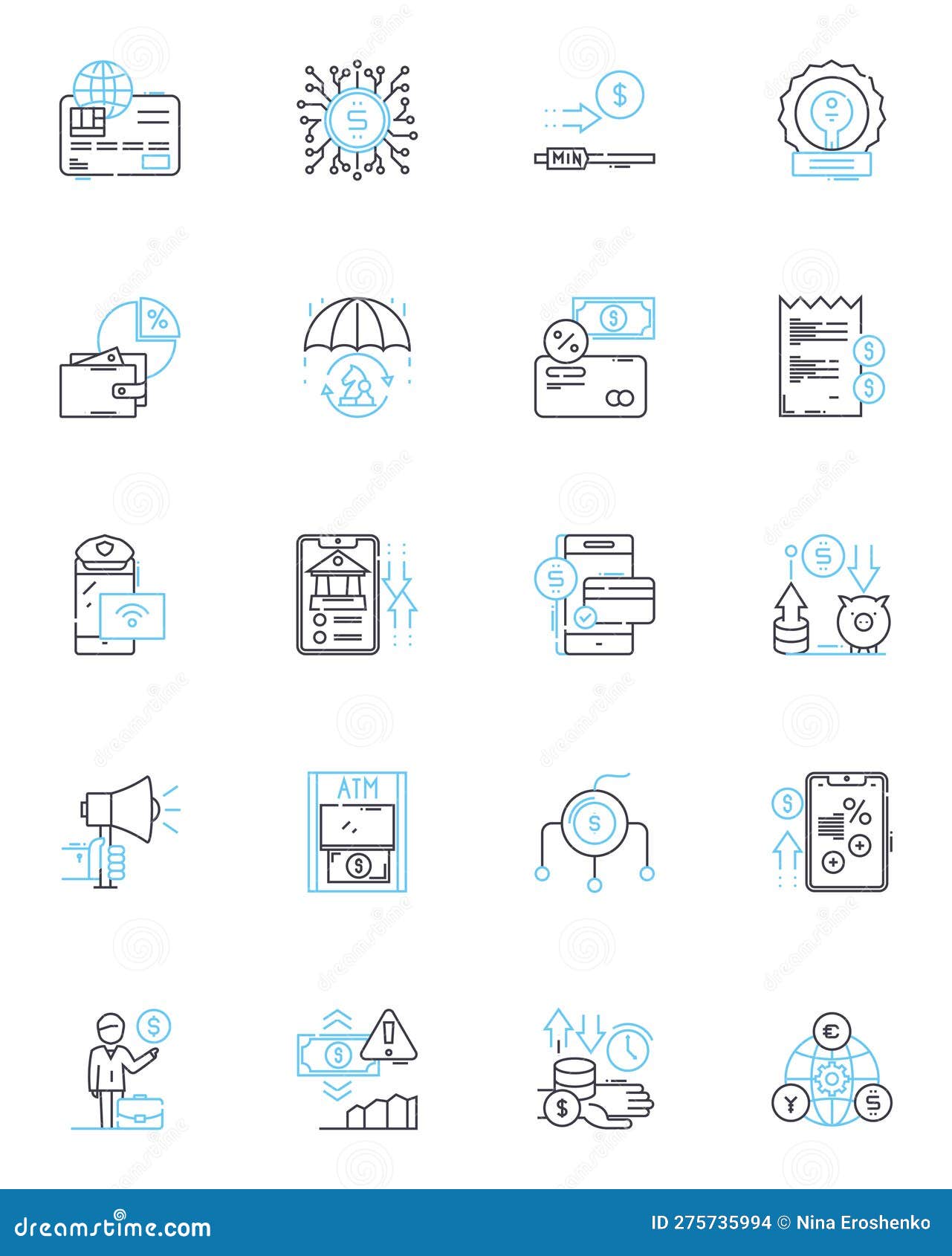 Distributed Ledgers Linear Icons Set. Blockchain, Decentralization ... Distributed Ledgers Linear Icons Set. Blockchain, Decentralization ...