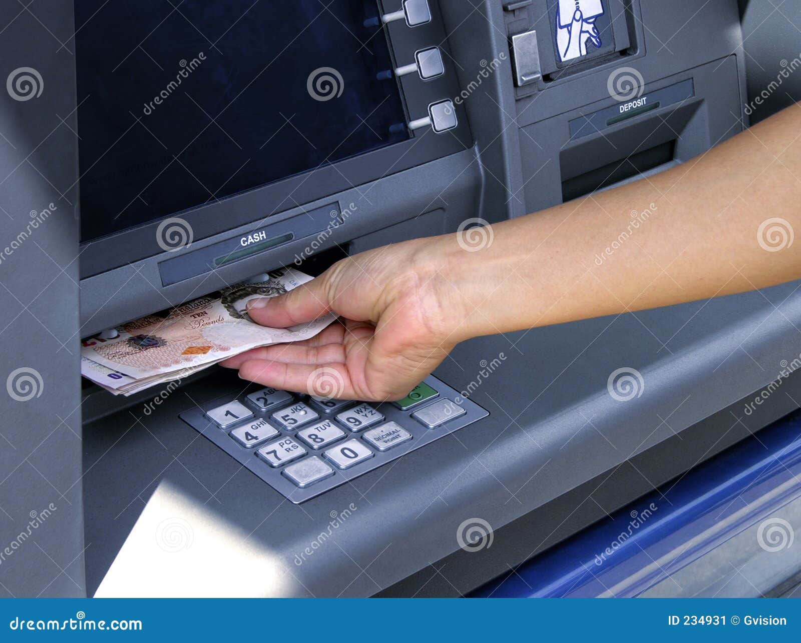 Distributeur Automatique De Billets Image stock - Image du prise, offre ...