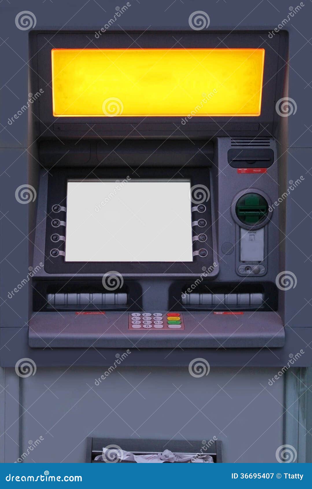 Distributeur Automatique De Billets Image stock - Image du affichage ...