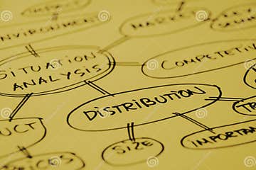 Distribution Analysis Graph Stock Image - Image of training, market ...