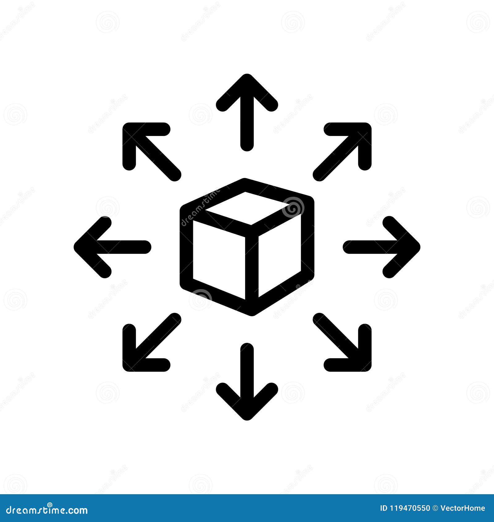 Distribution Box Icon, Vector Illustration Stock Vector - Illustration ... Distribution Box Icon, Vector Illustration Stock Vector - Illustration ...