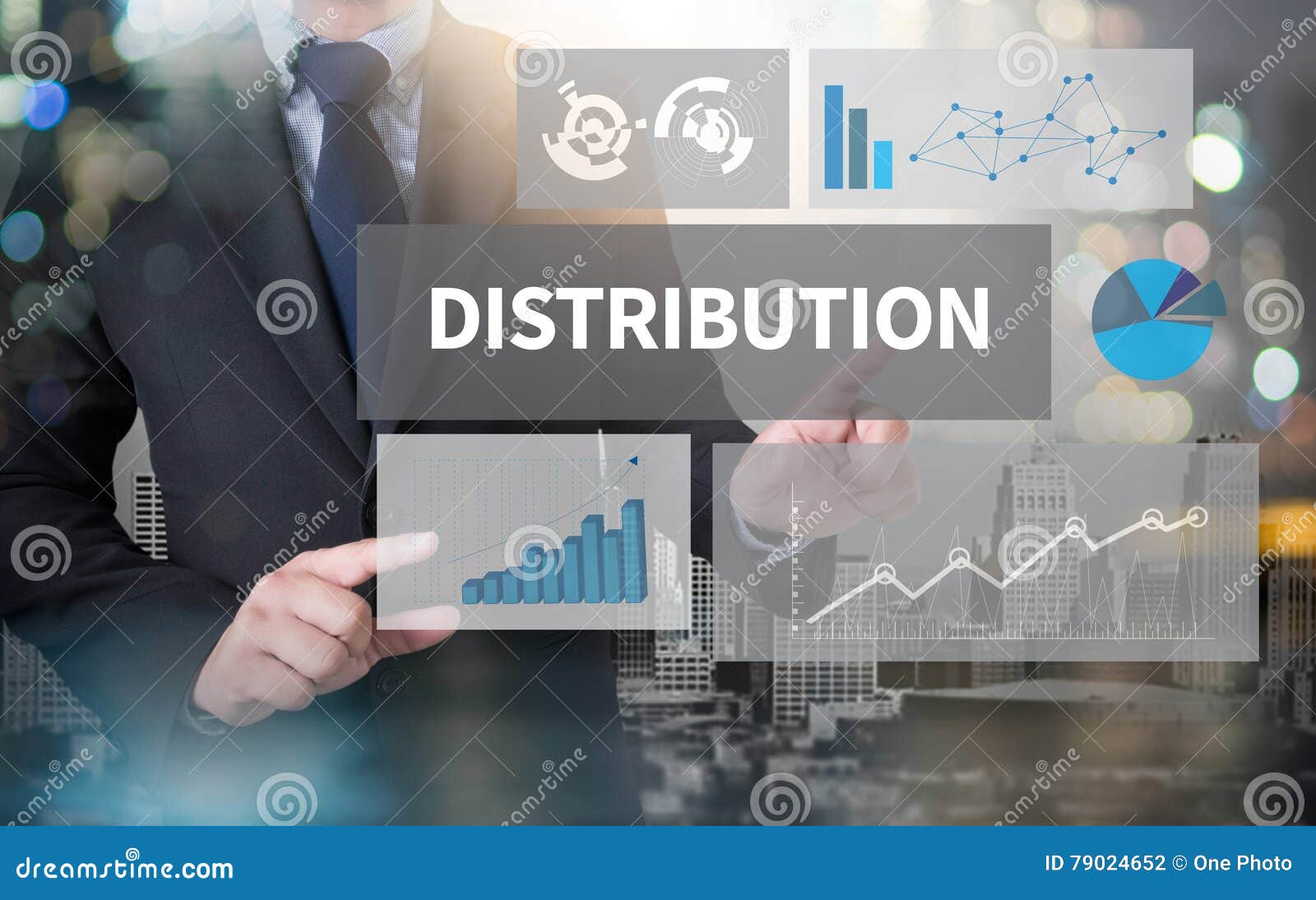 DISTRIBUTION stock photo. Image of background, advertising - 79024652