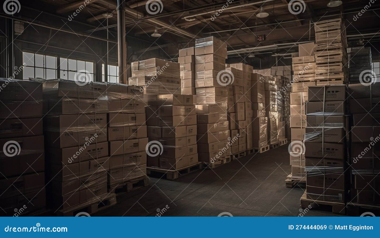 Distribution Center stock illustration. Illustration of closeup - 274444069