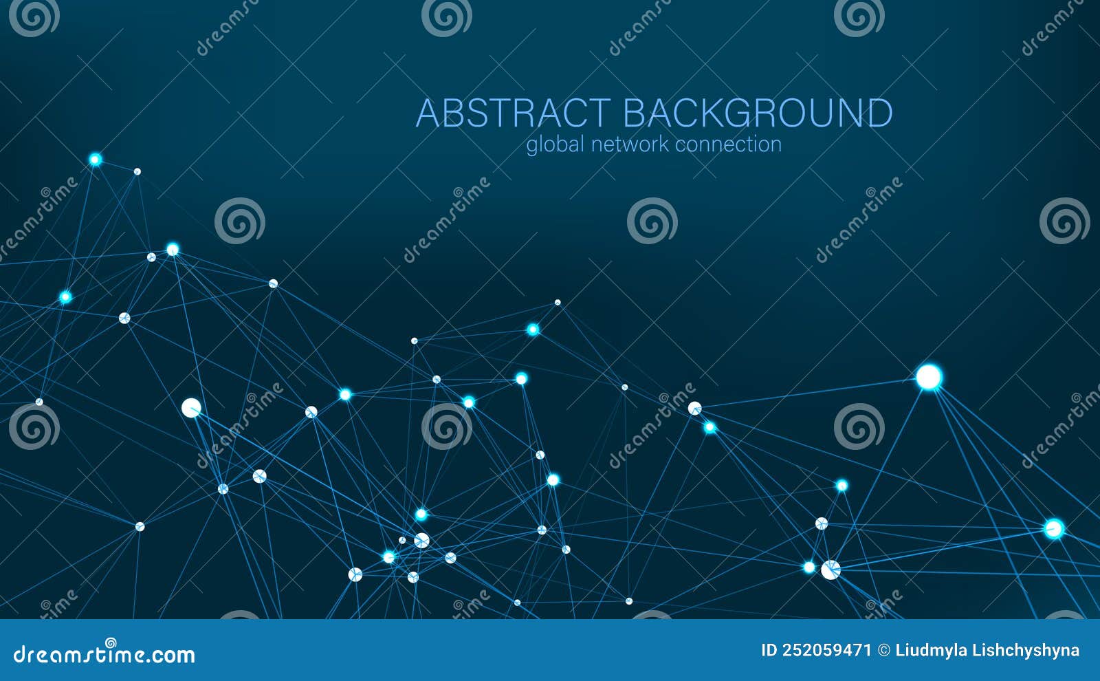 Distribution of Data. Network Visualization, Internet Communication ...