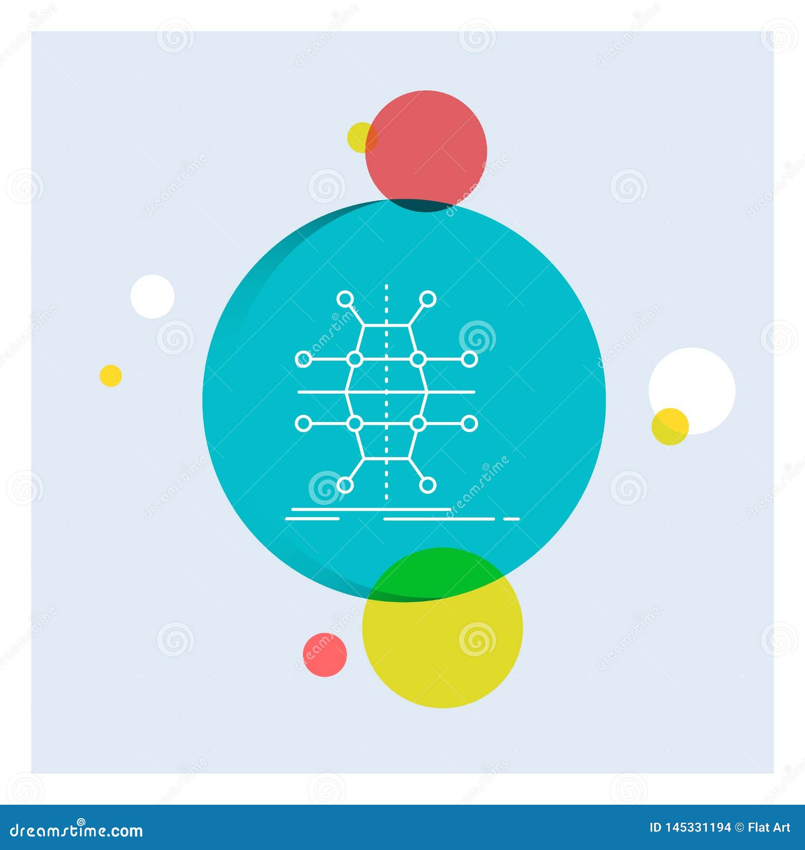 Distribution, Grid, Infrastructure, Network, Smart White Line Icon ...