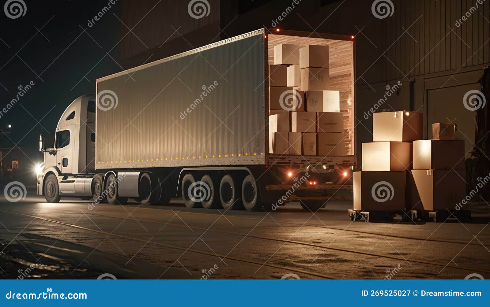 Distribution Networks that Deliver, Loading Loading with Goods ...
