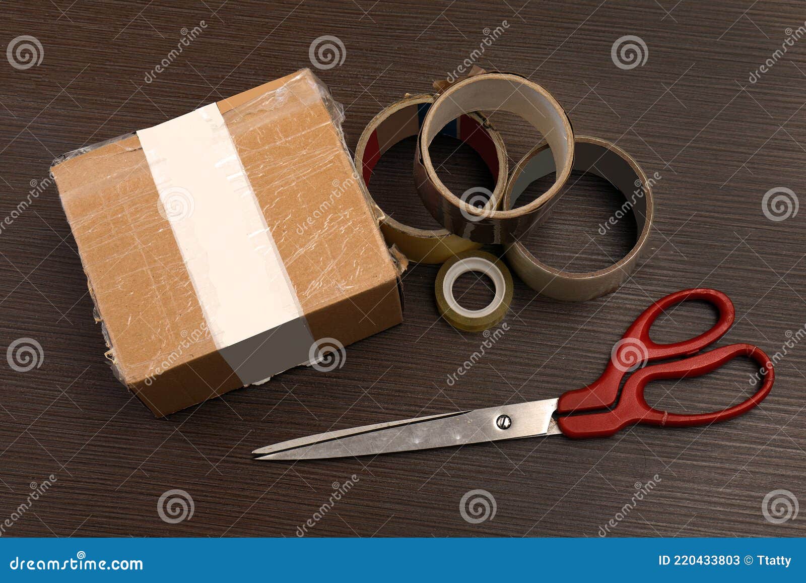 Distribution Packaging Process Stock Image - Image of business ...