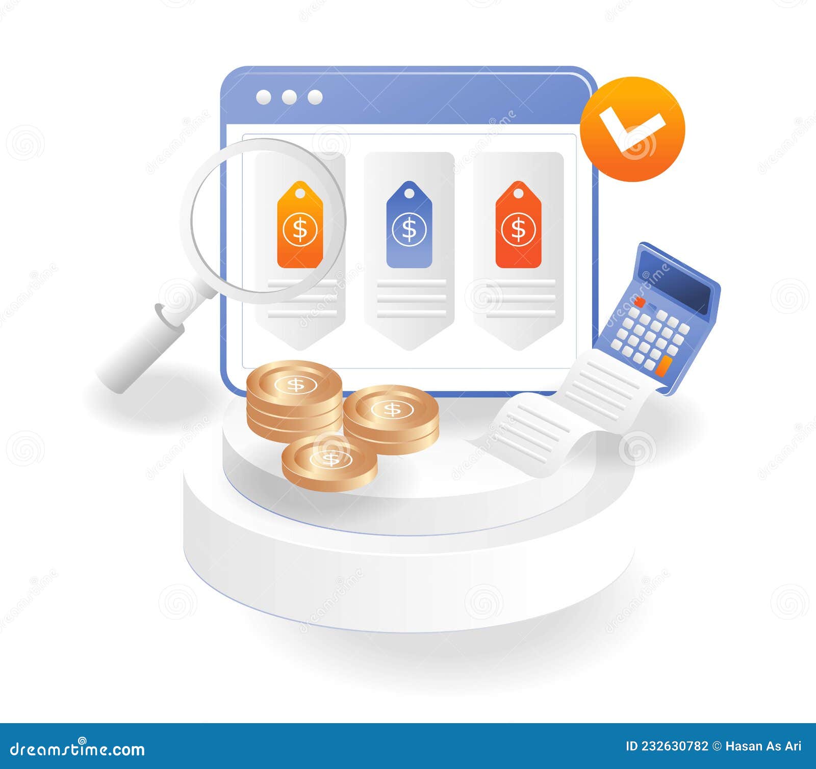 Distribution Revenue Management and Pricing Strategy Stock Vector ...