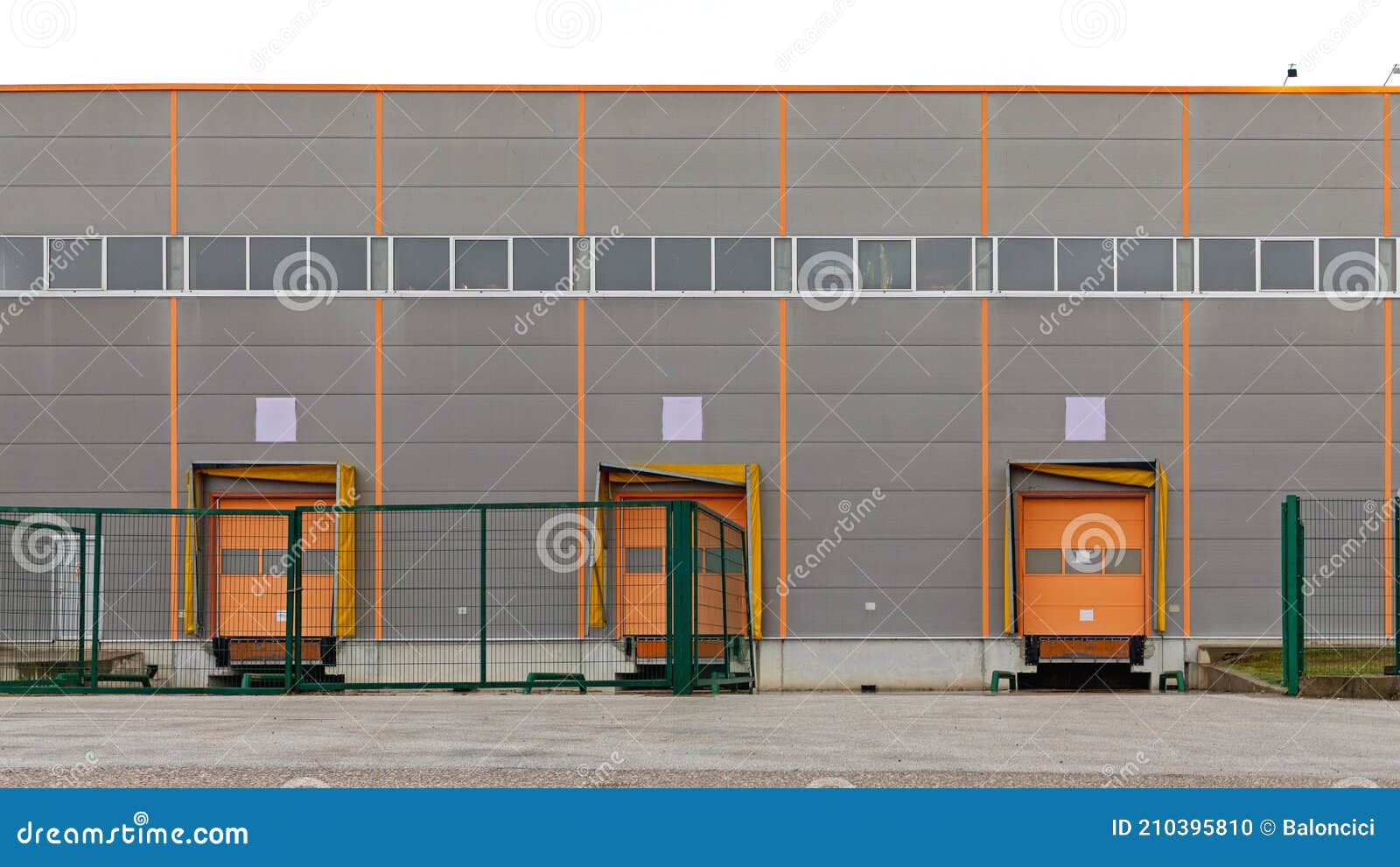 Distribution Warehouse stock photo. Image of industry - 210395810