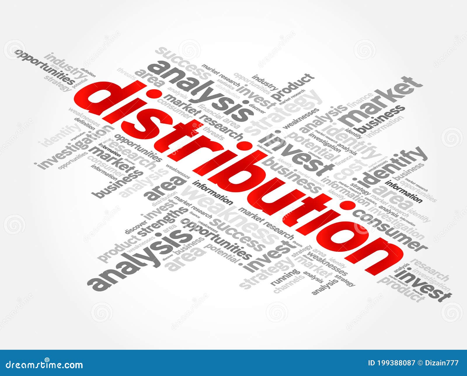 Distribution Word Envelopes Sending Sharing Money Circulation Stock ...