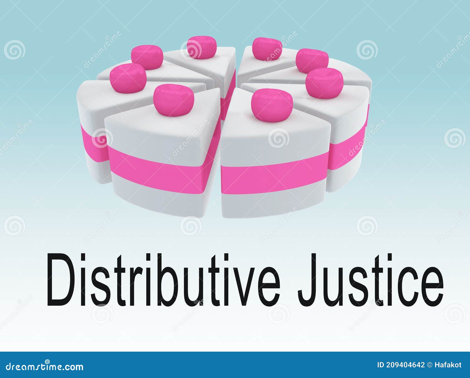 Distributive Justice Concept Stock Illustration - Illustration of ...