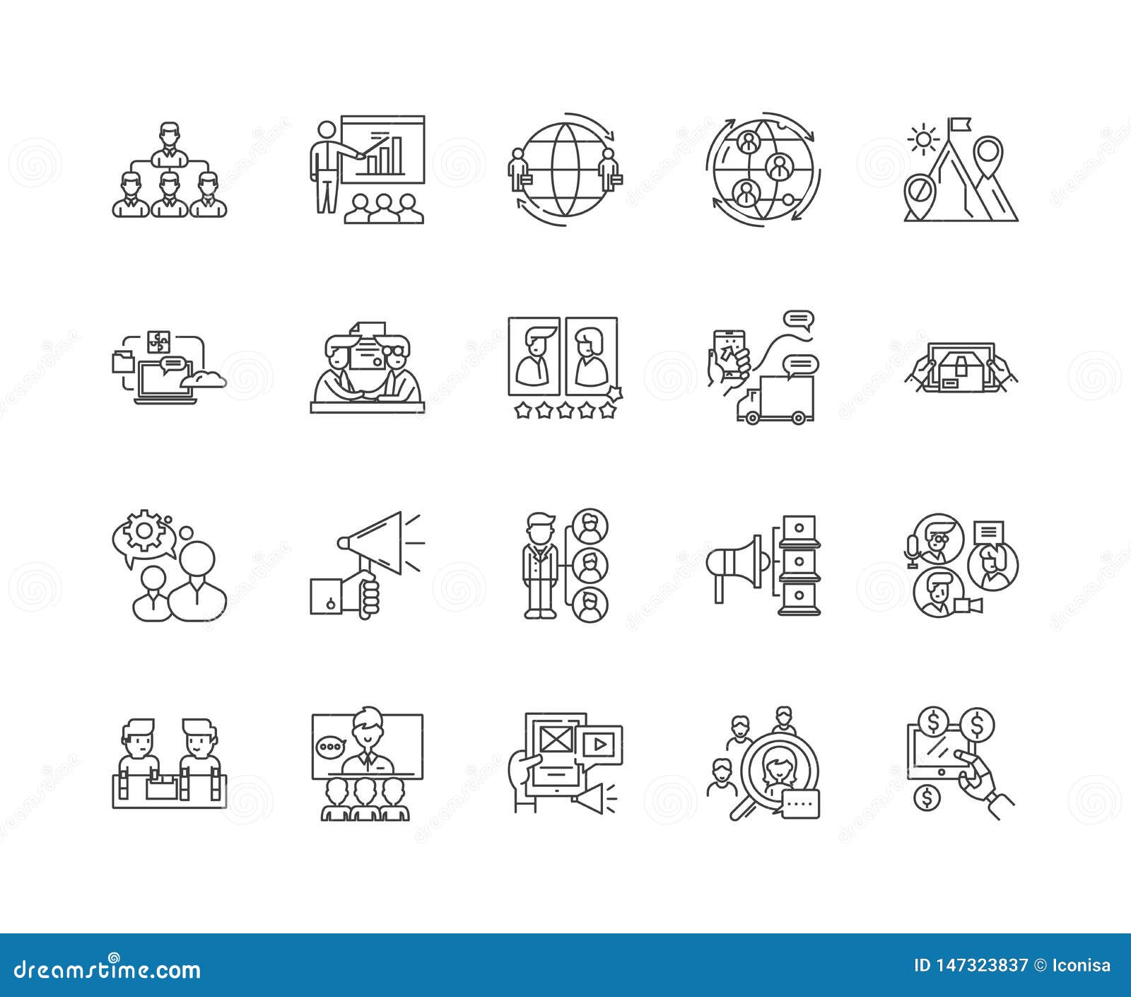 Linear Car Distributor Icon From Car Parts Outline Collection. Thin ...