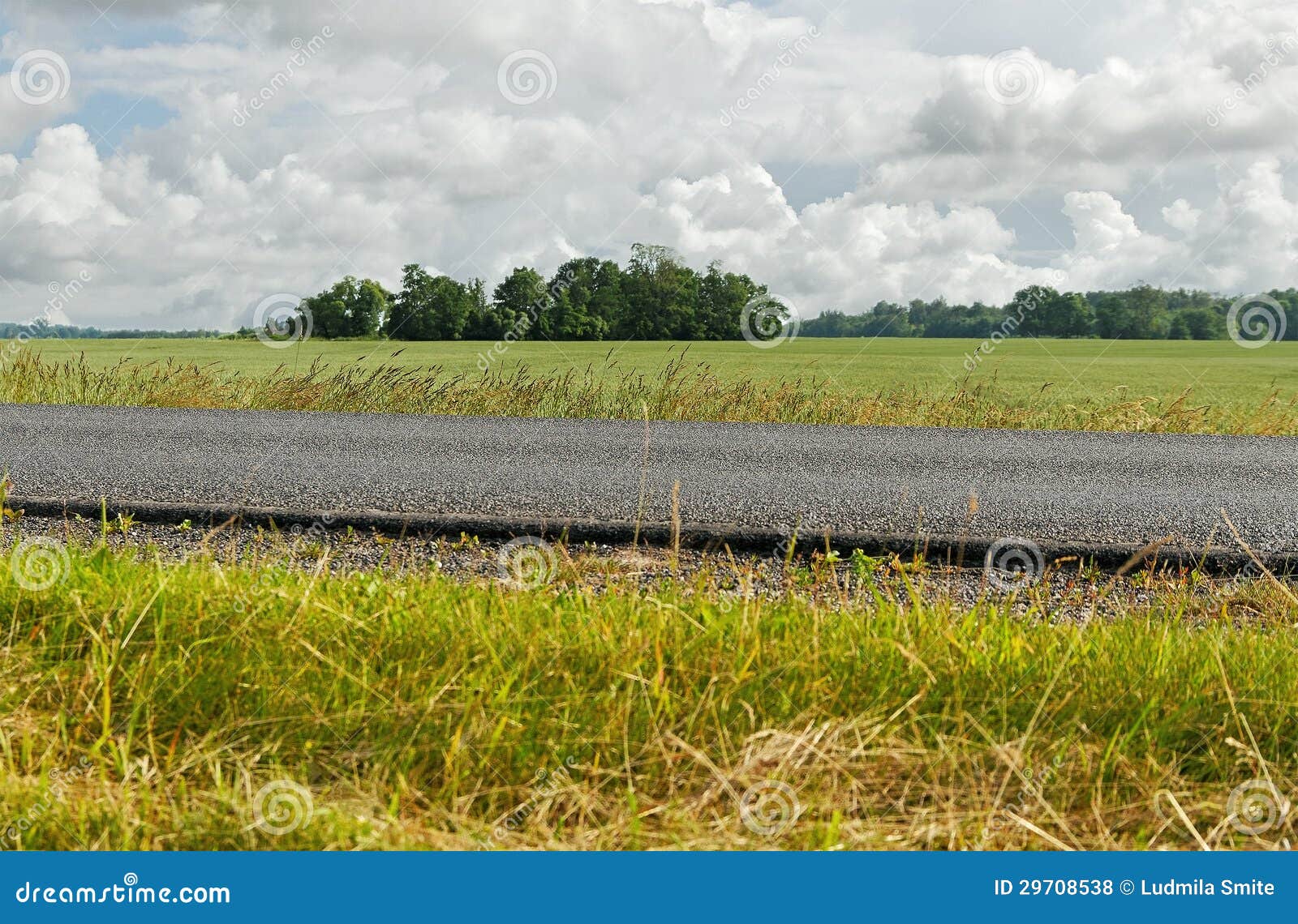 Roadside view. stock photo. Image of country, horizontal - 29708538