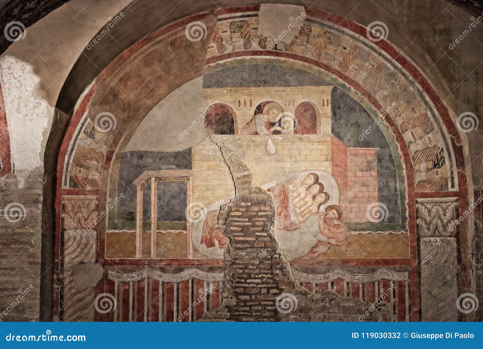 The District of San Saba in Rome Stock Photo - Image of rome, popular ...