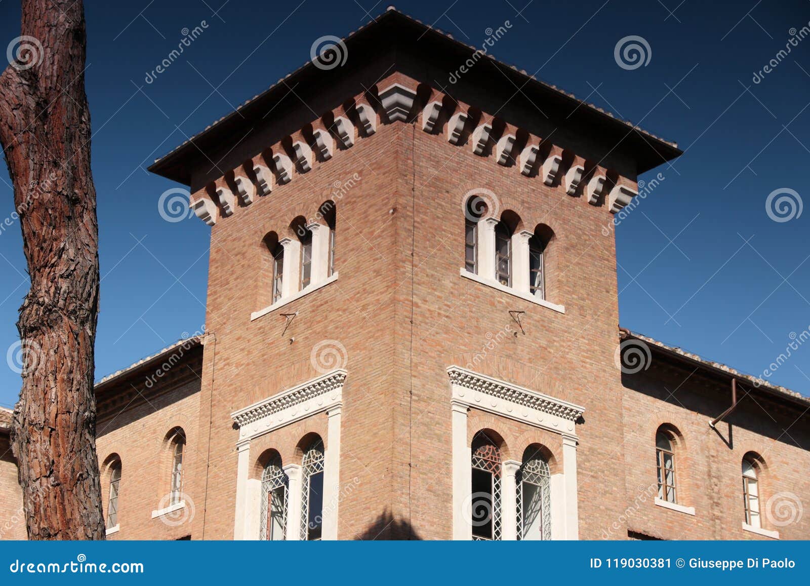 The District of San Saba in Rome Stock Image - Image of stands ...