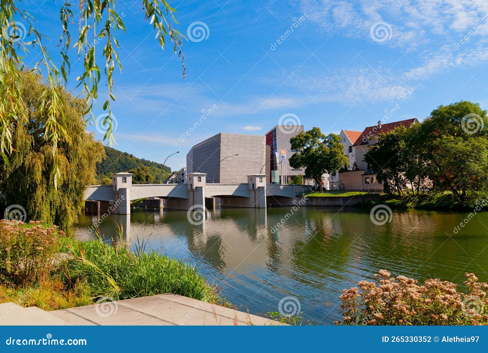 District Town of Tuttlingen at Summer, Germany Stock Photo - Image of ...