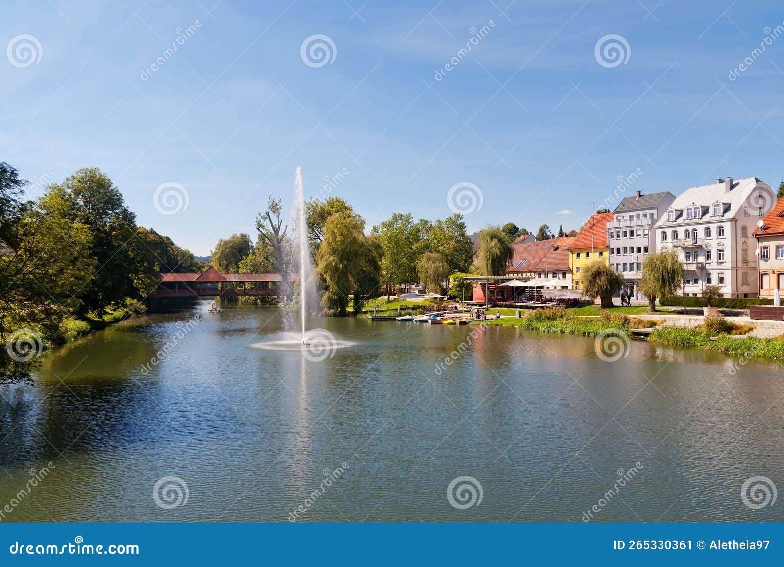District Town of Tuttlingen at Summer, Germany Stock Image - Image of ...