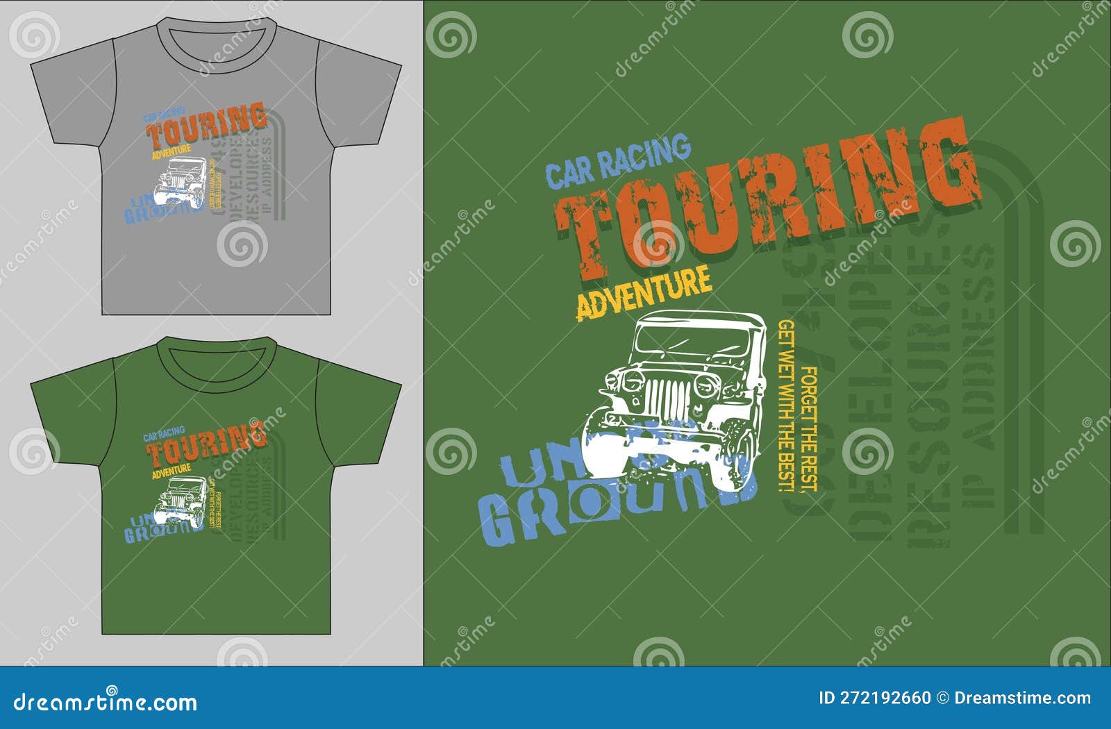 DISTRO T-SHIRT DESIGN Touring Stock Vector - Illustration of pattern ...