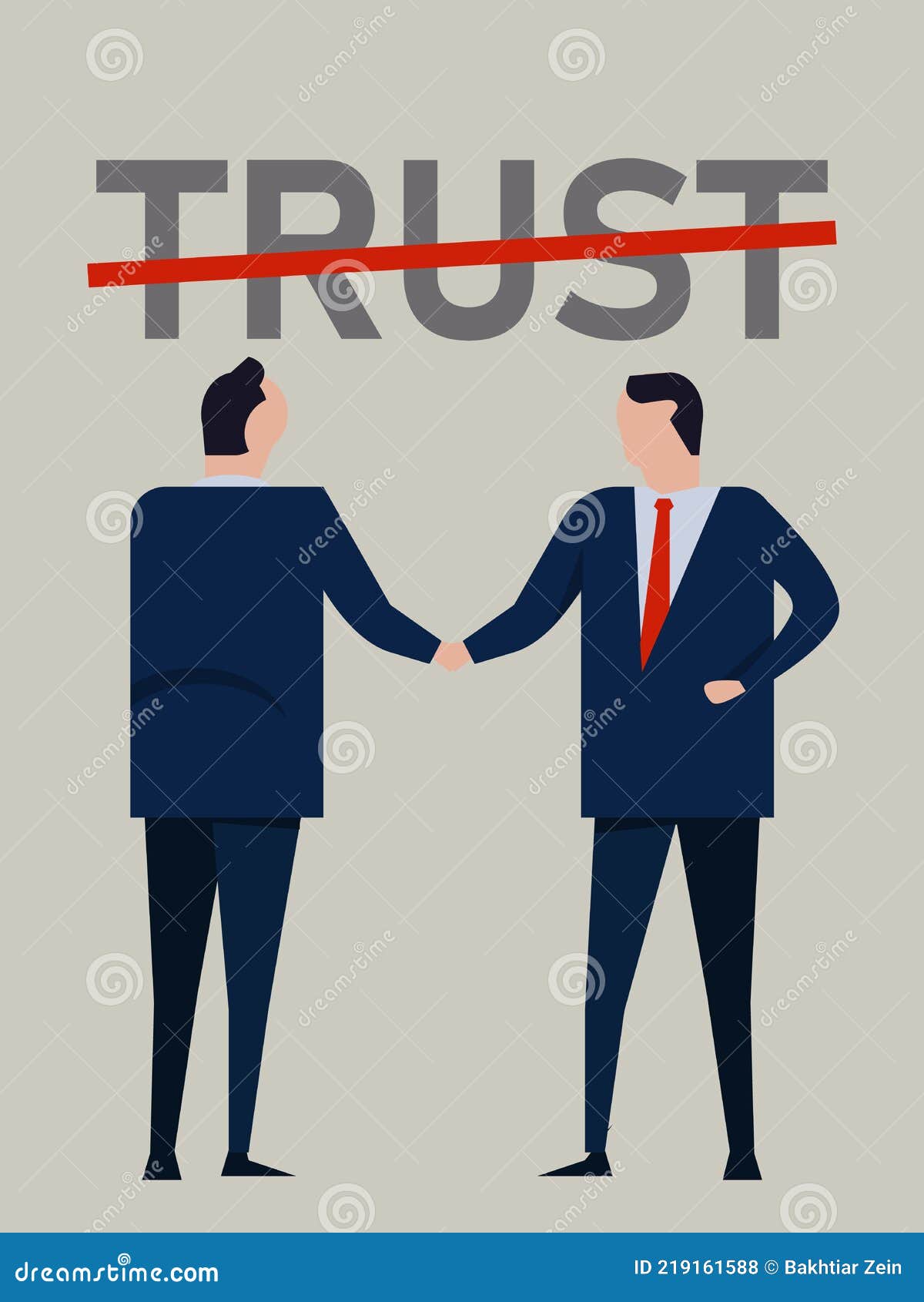 Trust Vs Mistrust Clipart