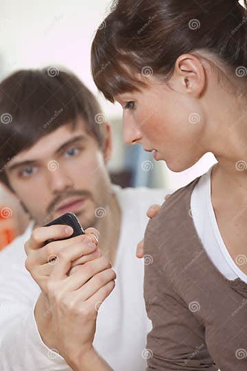 Distrust in relationship stock image. Image of frustration - 17541109