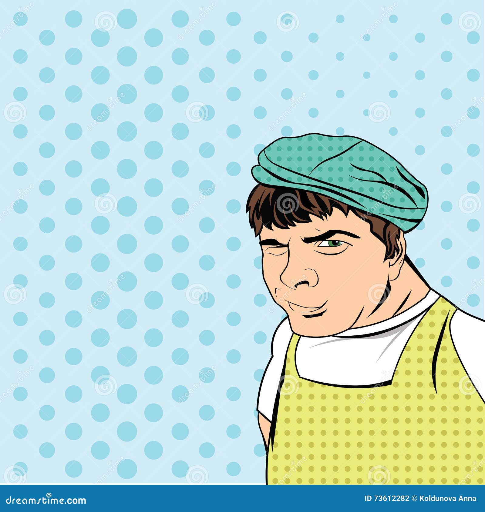 Distrust and suspicion stock vector. Illustration of humor - 73612282