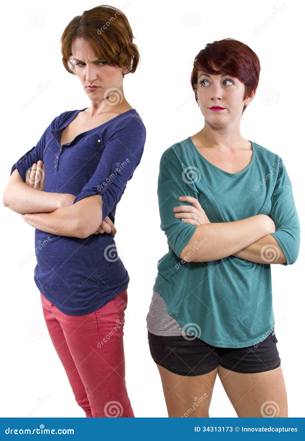 Distrust stock image. Image of angry, people, beautiful - 34313173