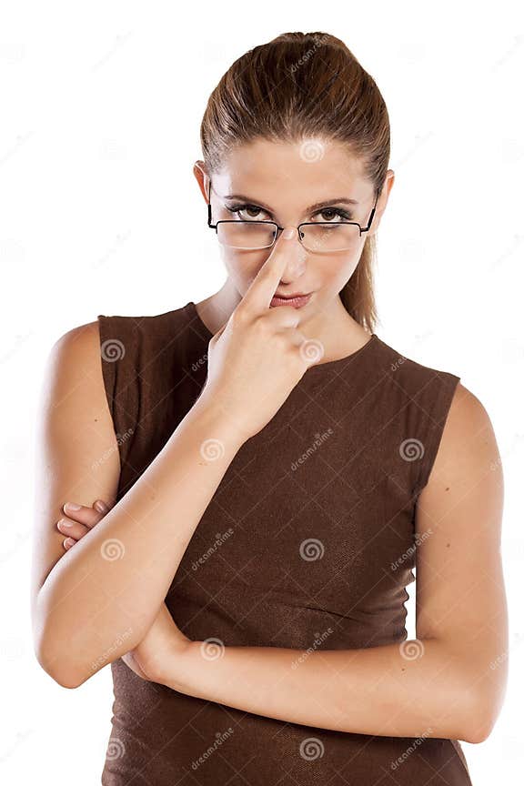 Distrustful gesture stock image. Image of background - 62350281