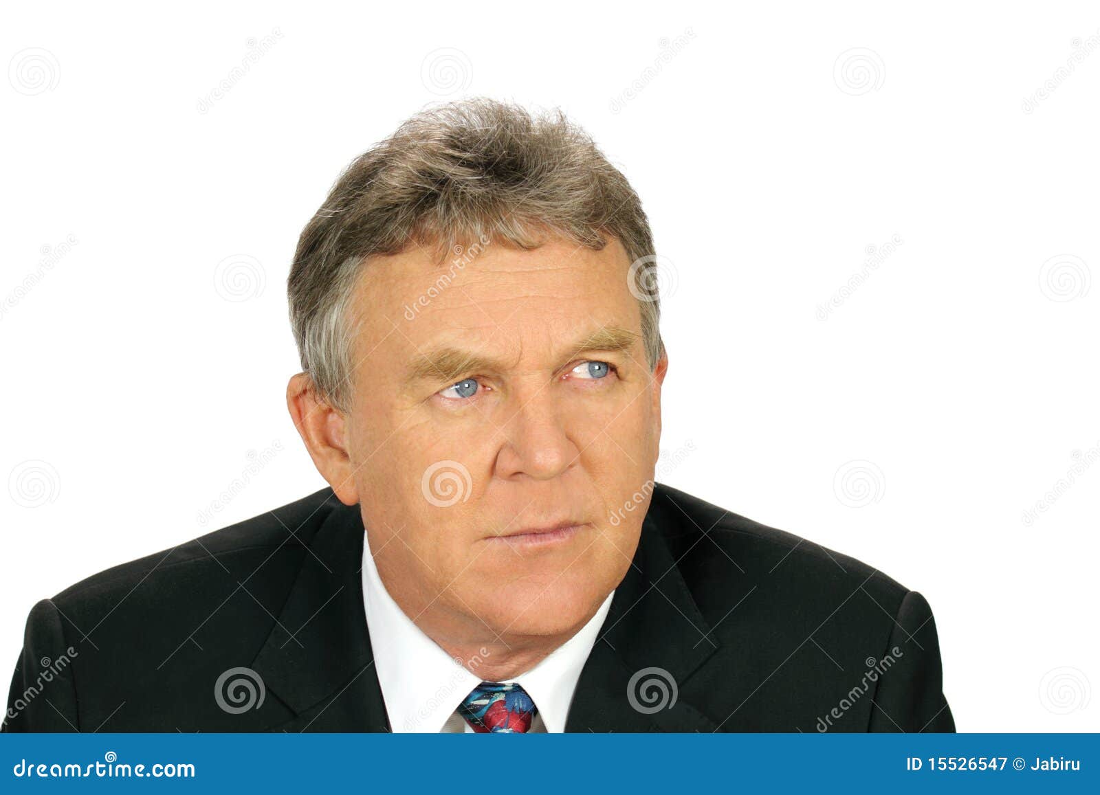 Distrusting Businessman stock image. Image of serious - 15526547