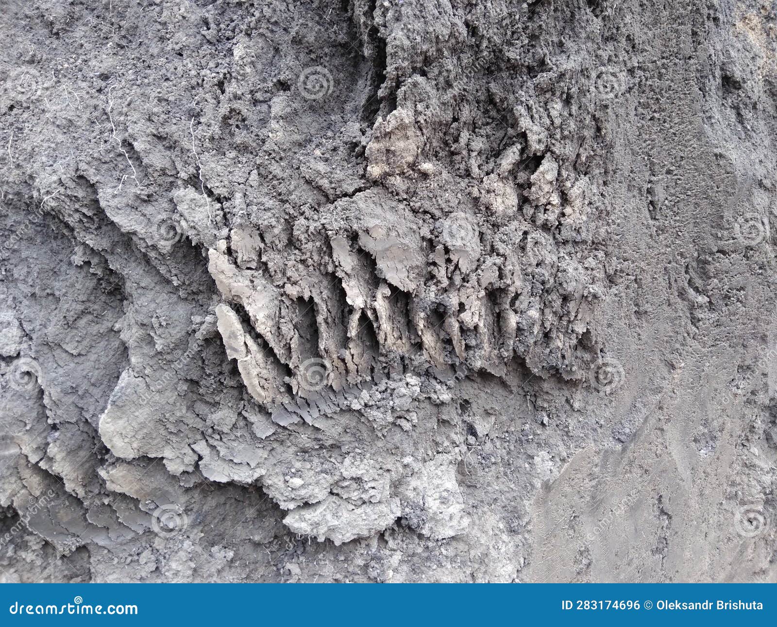 Disturbed Ground. Soil Texture Stock Photo - Image of field ...