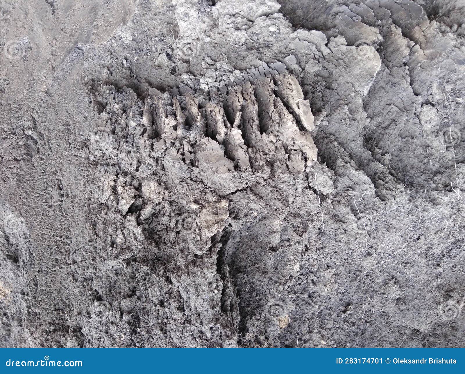 Disturbed Ground. Soil Texture Stock Image - Image of field ...