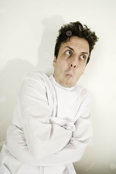 Disturbed young man stock image. Image of obsessed, person - 6749919