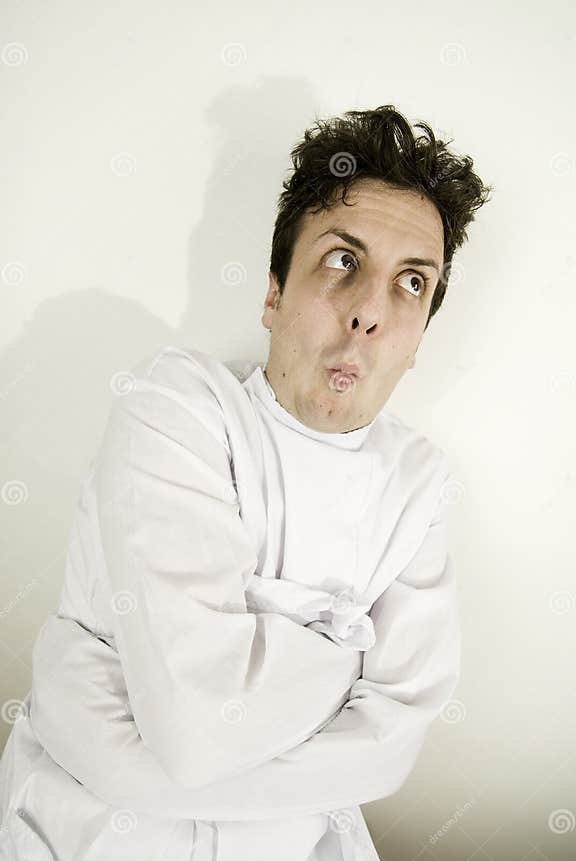 Disturbed young man stock image. Image of obsessed, person - 6749919