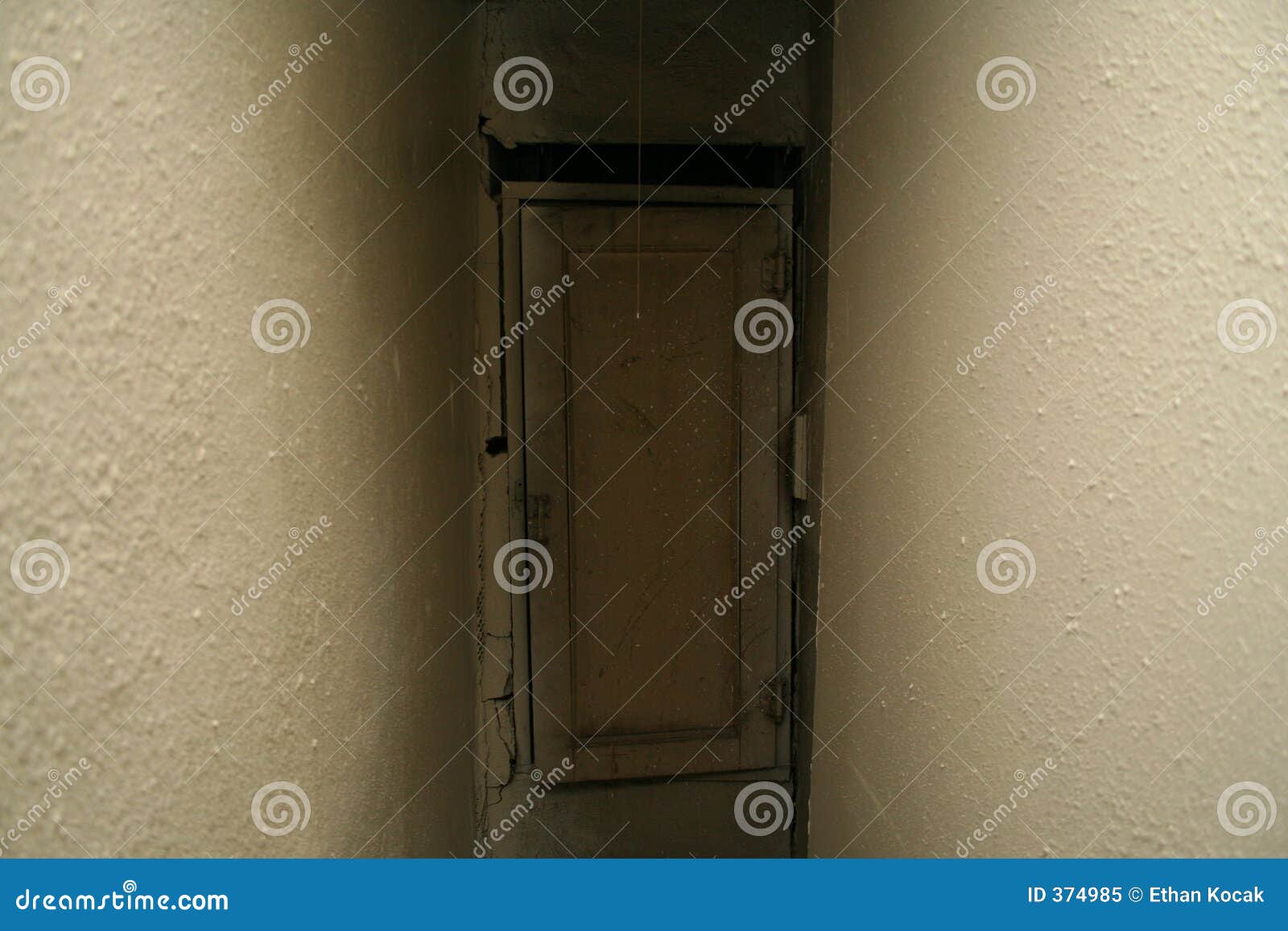The Disturbing Door stock image. Image of ominous, chute - 374985