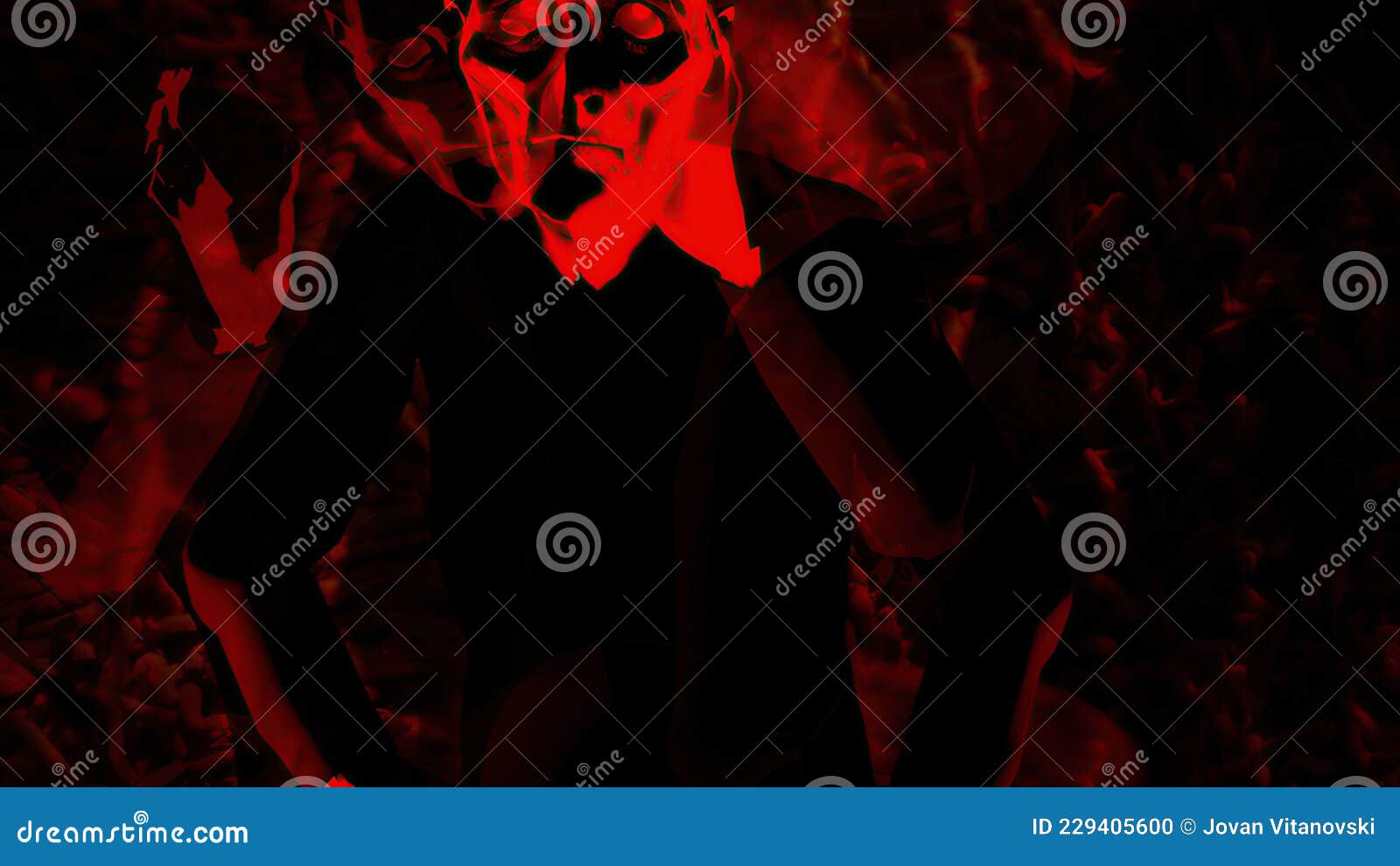 Disturbing Horror Background Stock Illustration - Illustration of ...