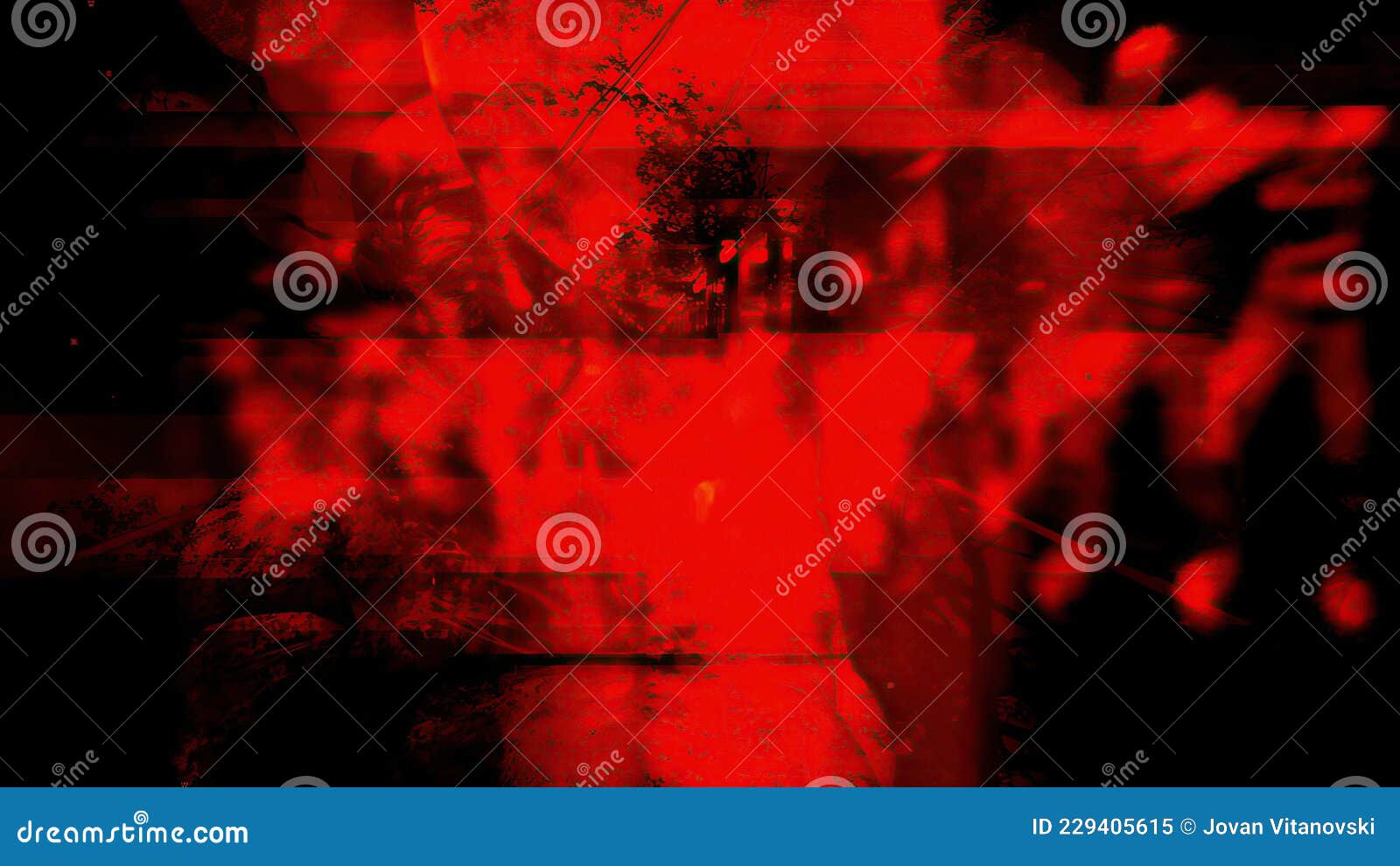 Disturbing Horror Background Stock Illustration - Illustration of face ...