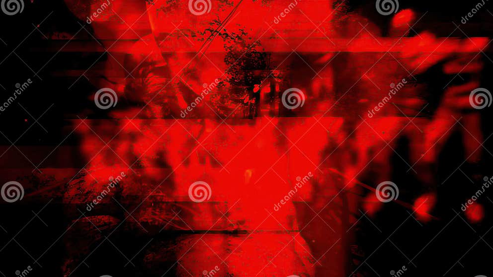 Disturbing Horror Background Stock Illustration - Illustration of face ...