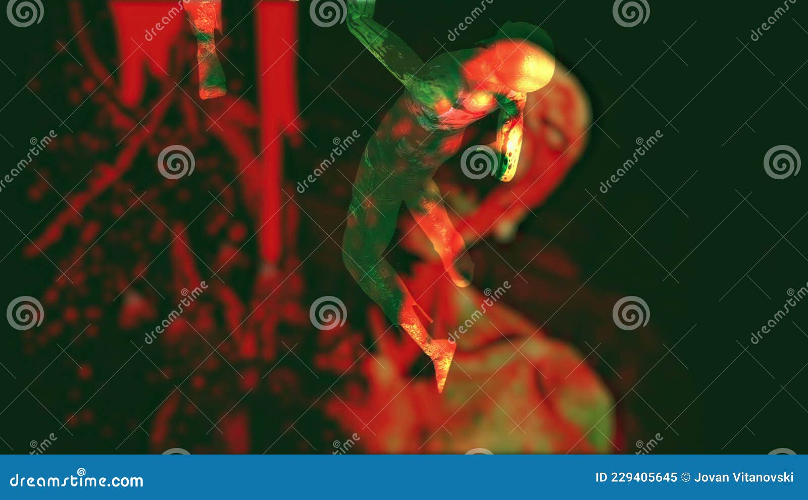 Disturbing Horror Background Stock Illustration - Illustration of fear ...