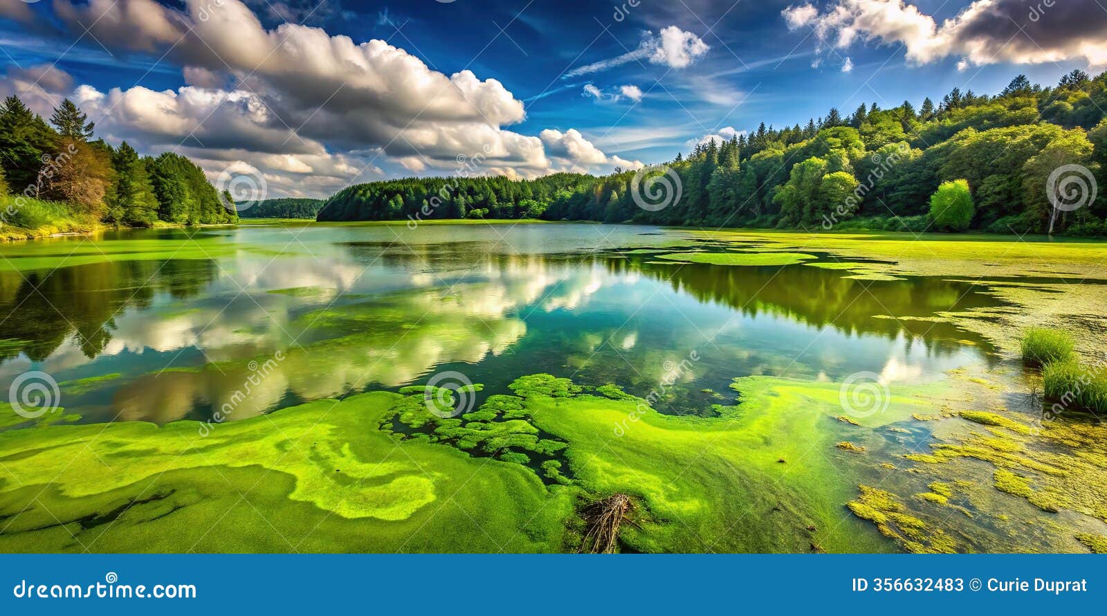 Lake Ecosystem. Zonation In Lake Water Infographic. Vector Illustration ...