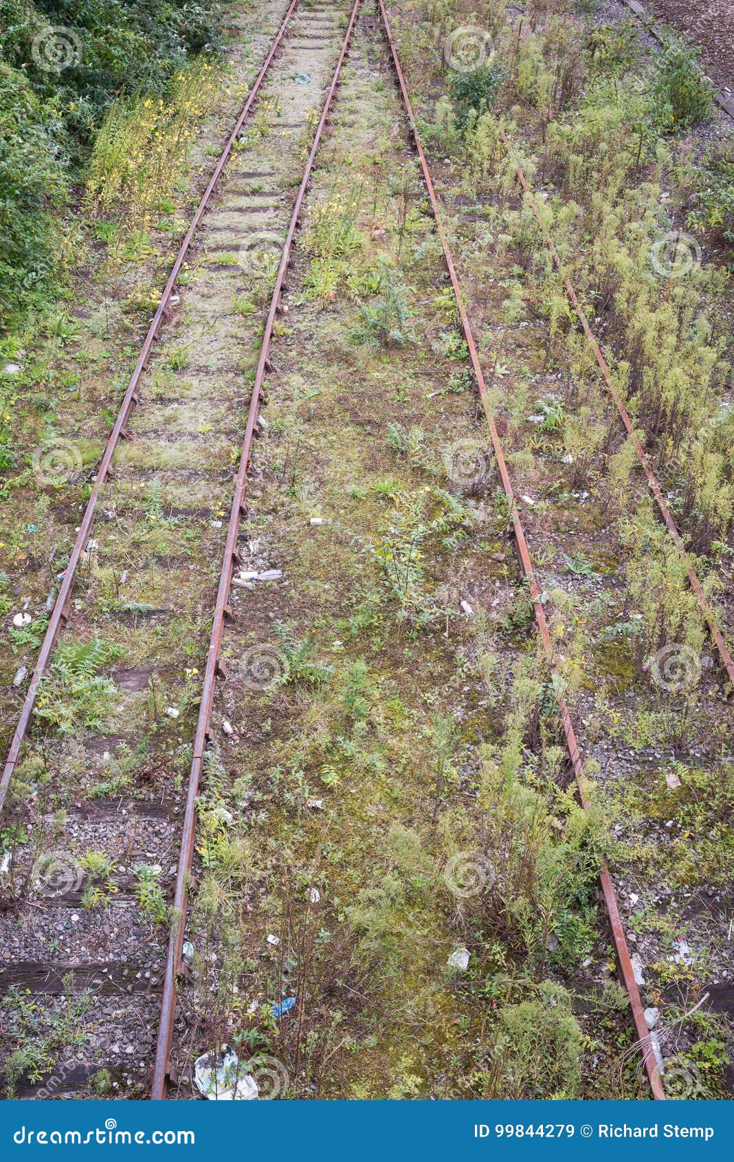Disused tracks stock image. Image of industry, deteriorated - 99844279