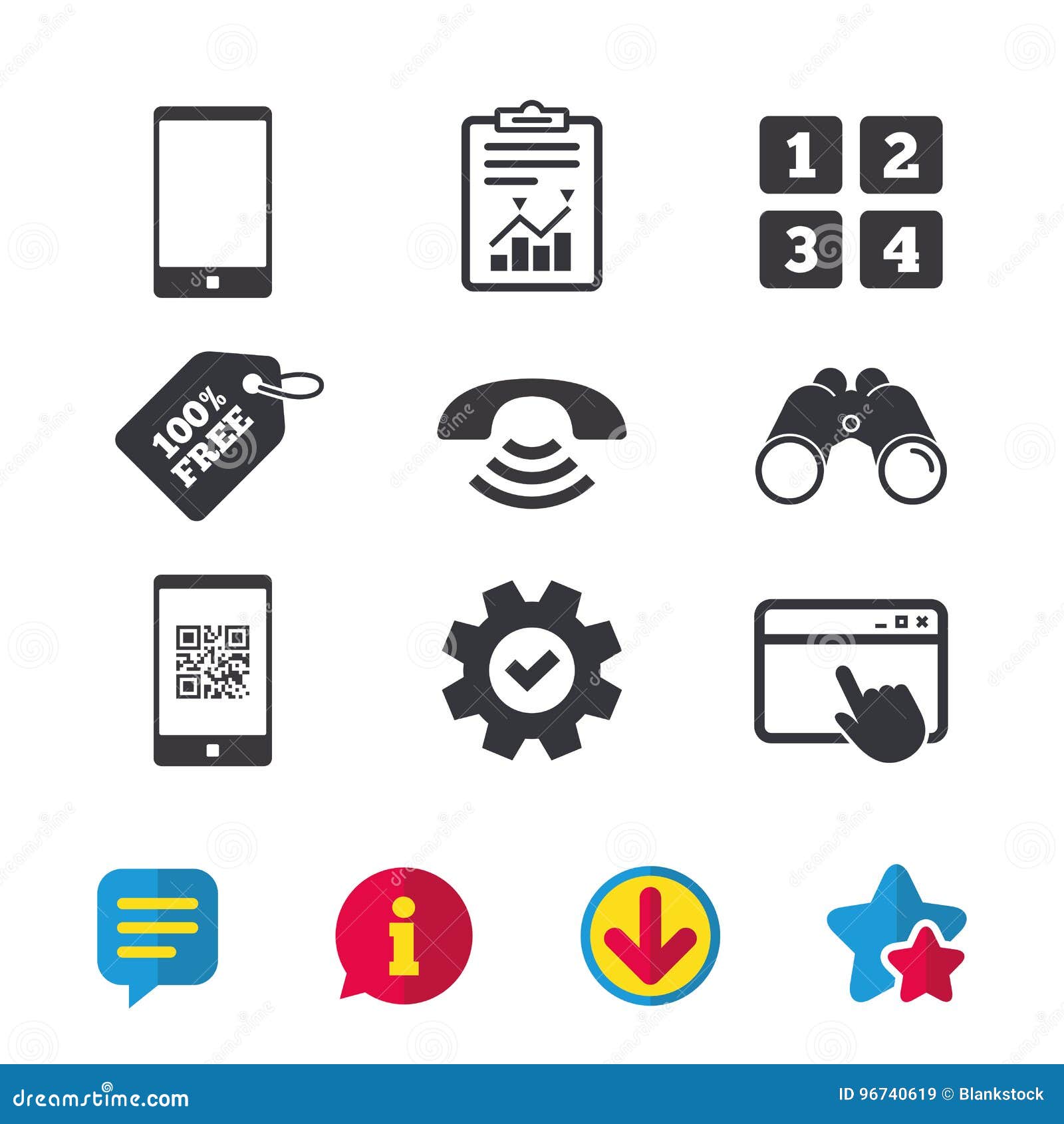 Dit is Dossier Van EPS8 Formaat Het Symbool Van De Call Centresteun ...