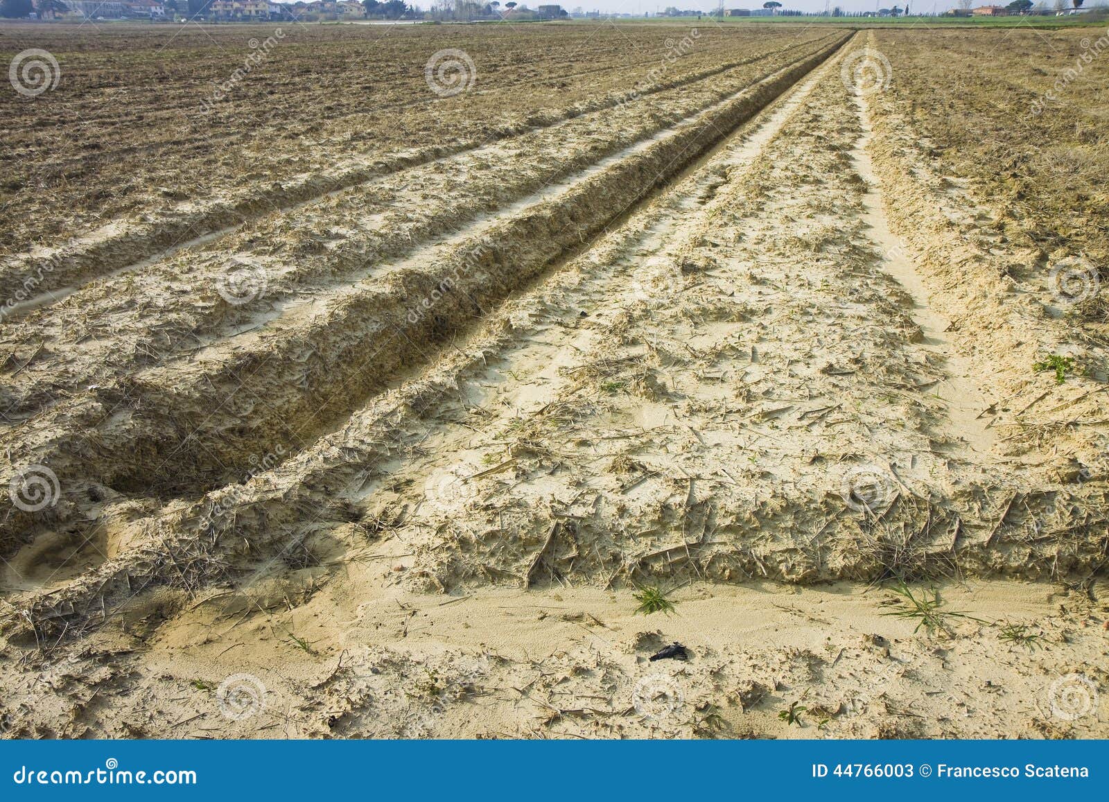 Ditch field stock image. Image of groove, preparation - 44766003