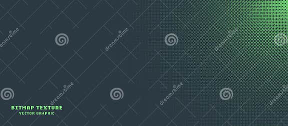 Dither Pattern Bitmap Texture Halftone Radial Gradient Vector Green ...