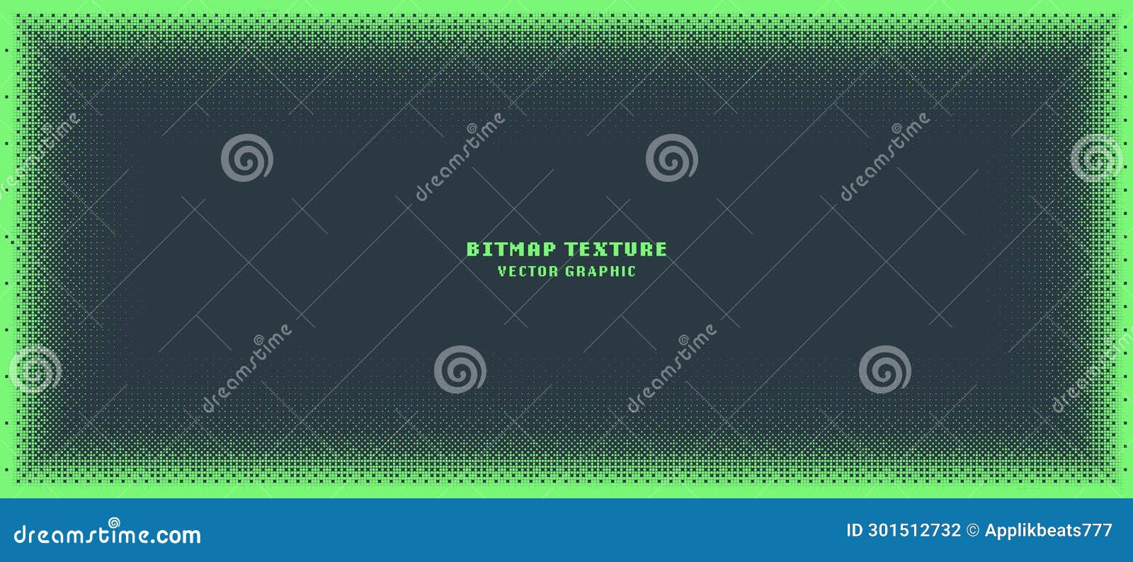 Dither Pattern Bitmap Texture Tilted Border Vector Abstract Background ...