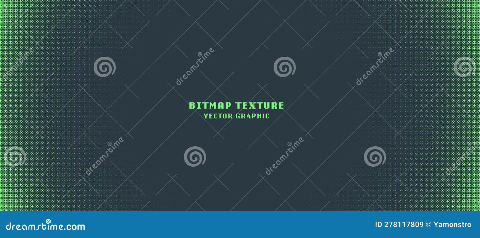 Dither Pattern Bitmap Texture Vector Round Halftone Gradient Abstract Background Stock Vector ...