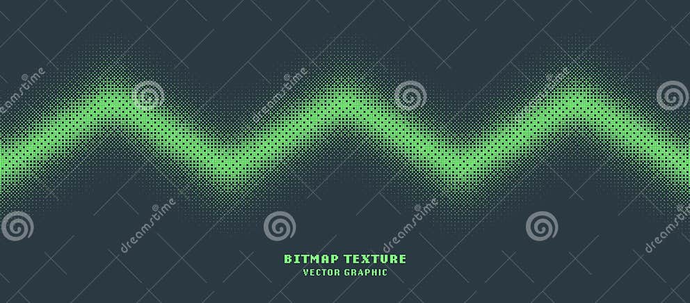 Dither Pattern Bitmap Texture Zigzag Line Horizontal Border Abstract Wallpaper Stock ...