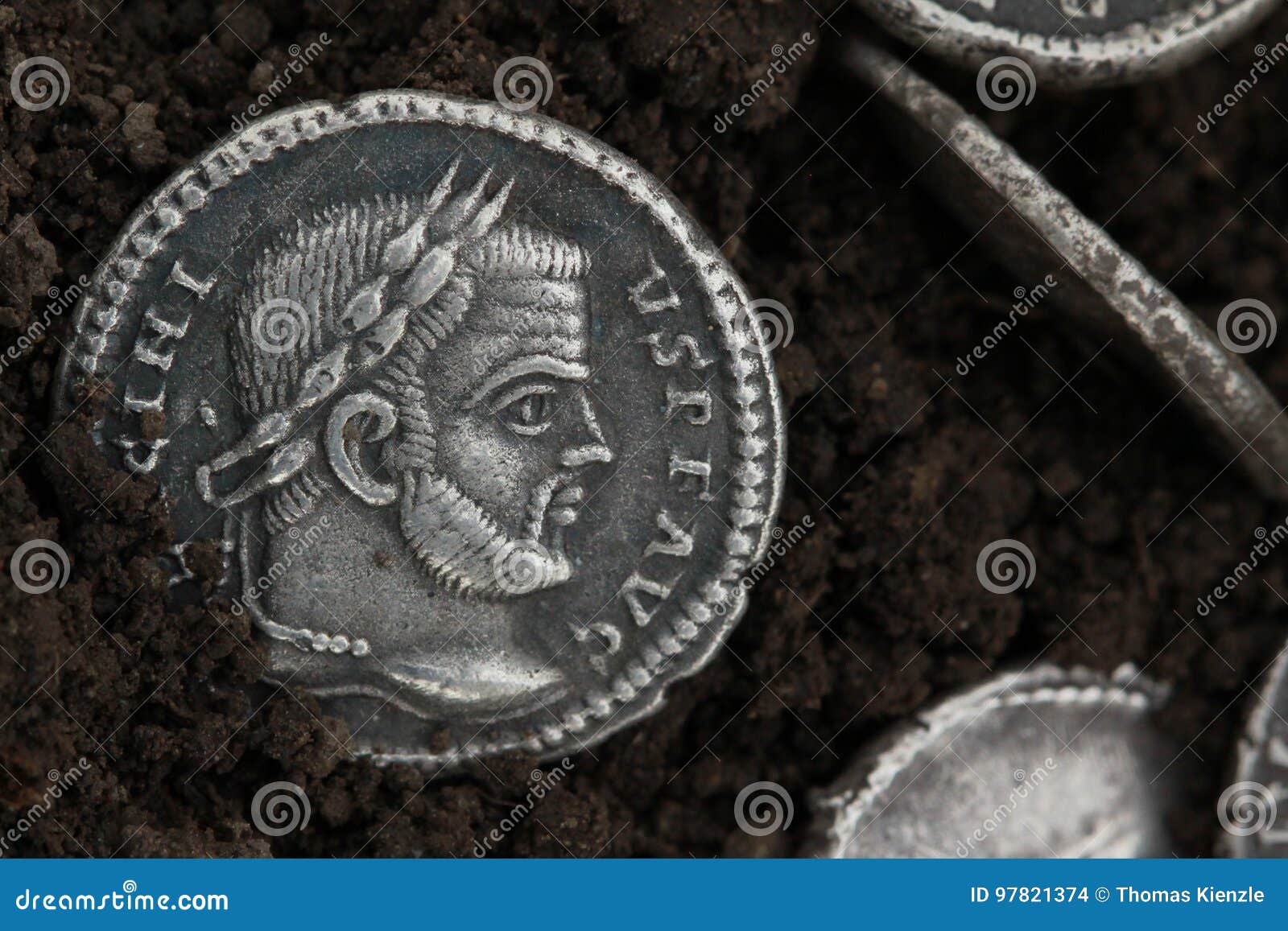 Diva Faustina roman coin stock photo. Image of dinar - 97821374