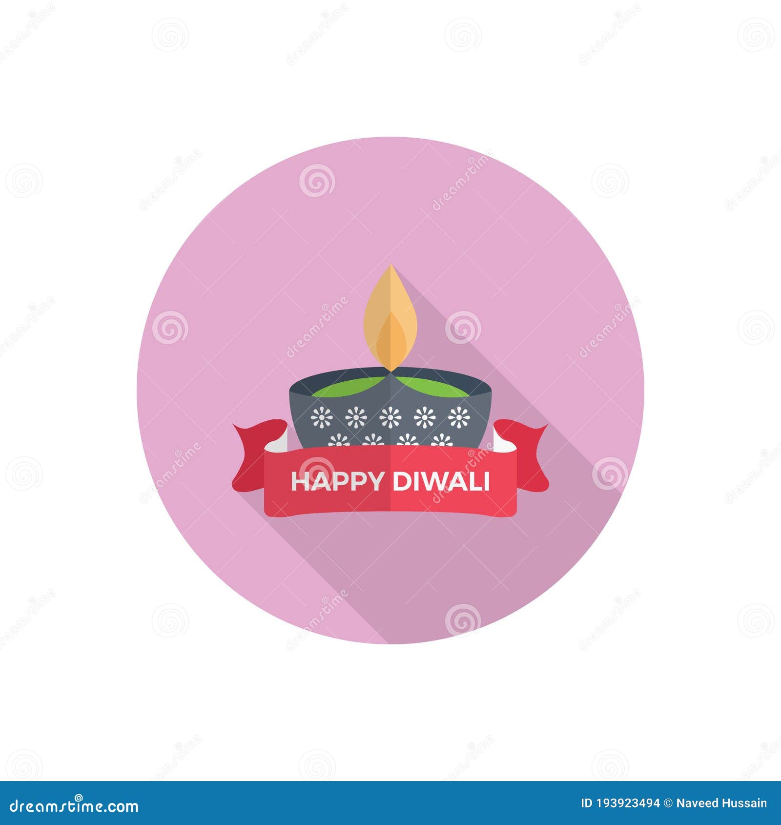 Diva flat color icon stock vector. Illustration of creative - 193923494