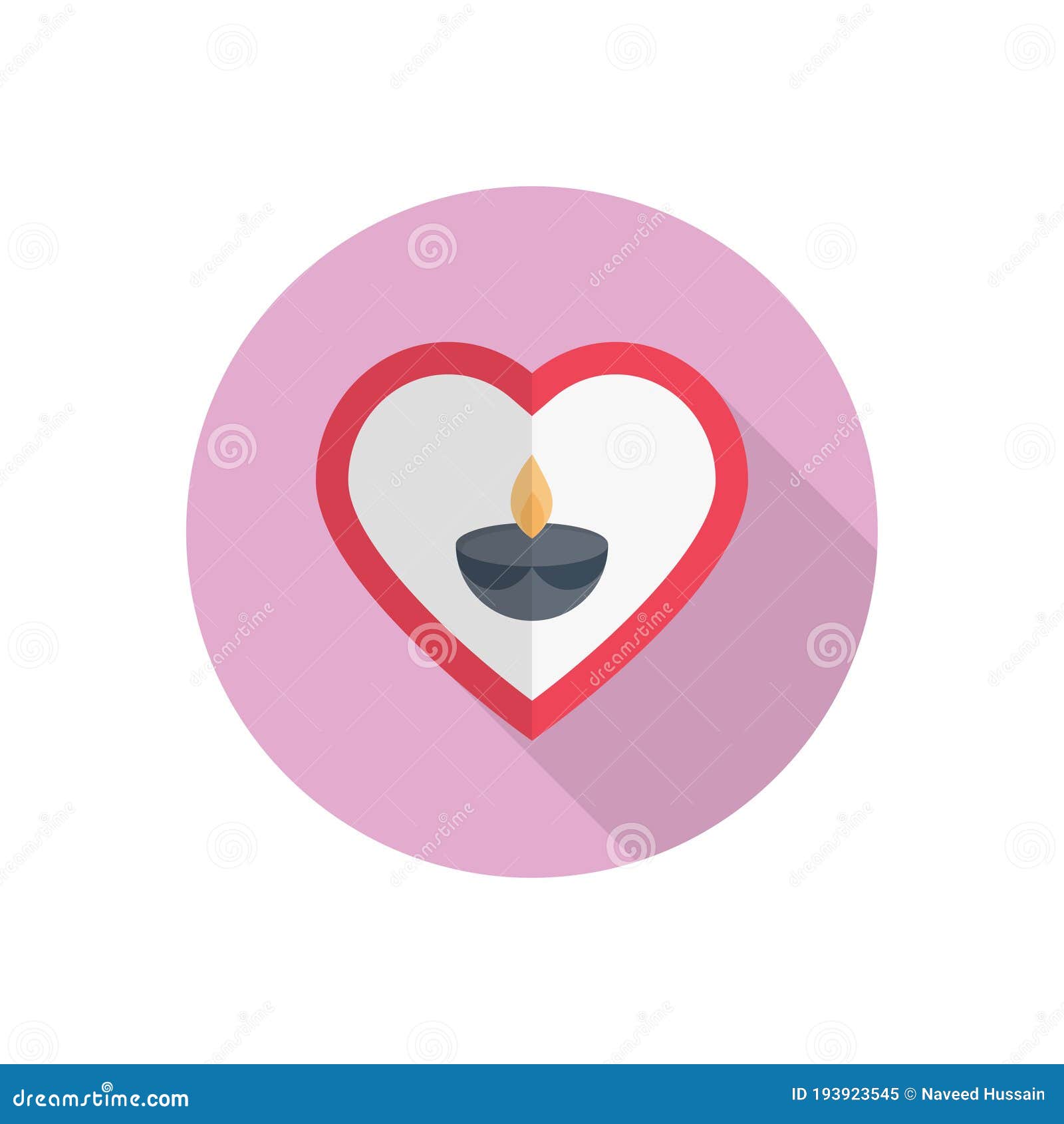 Diva flat color icon stock vector. Illustration of envelopment - 193923545