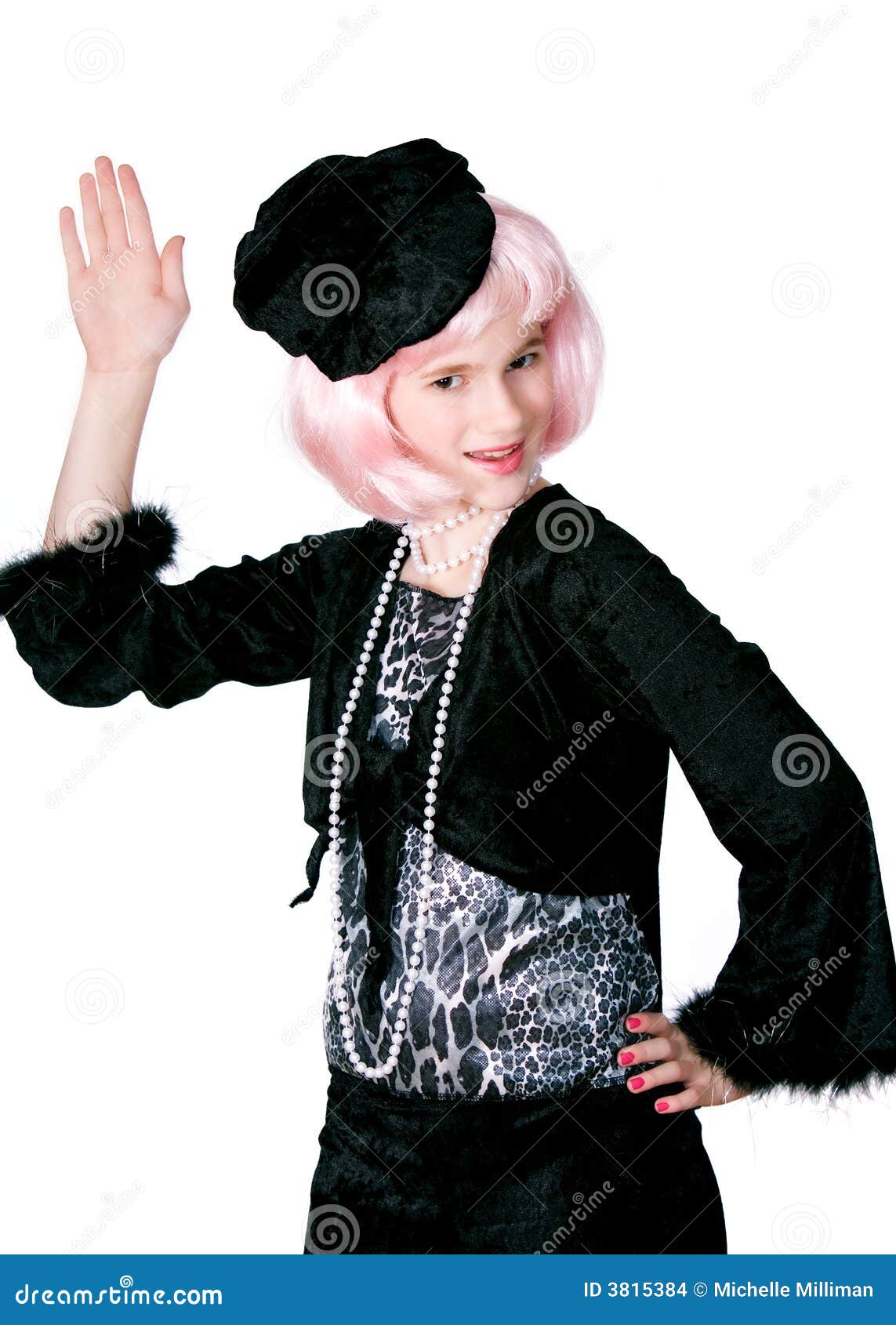 Diva Wave stock photo. Image of hand, child, fingernail - 3815384